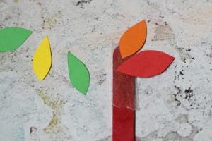Movable Leaves Autumn Tree Craft - Crafts on Sea